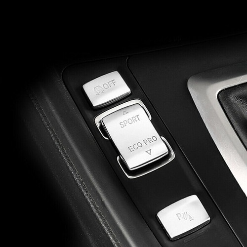 Chrome Gear Shift Parking Side Button P Sport Cover Trim For BMW 1 3 ...