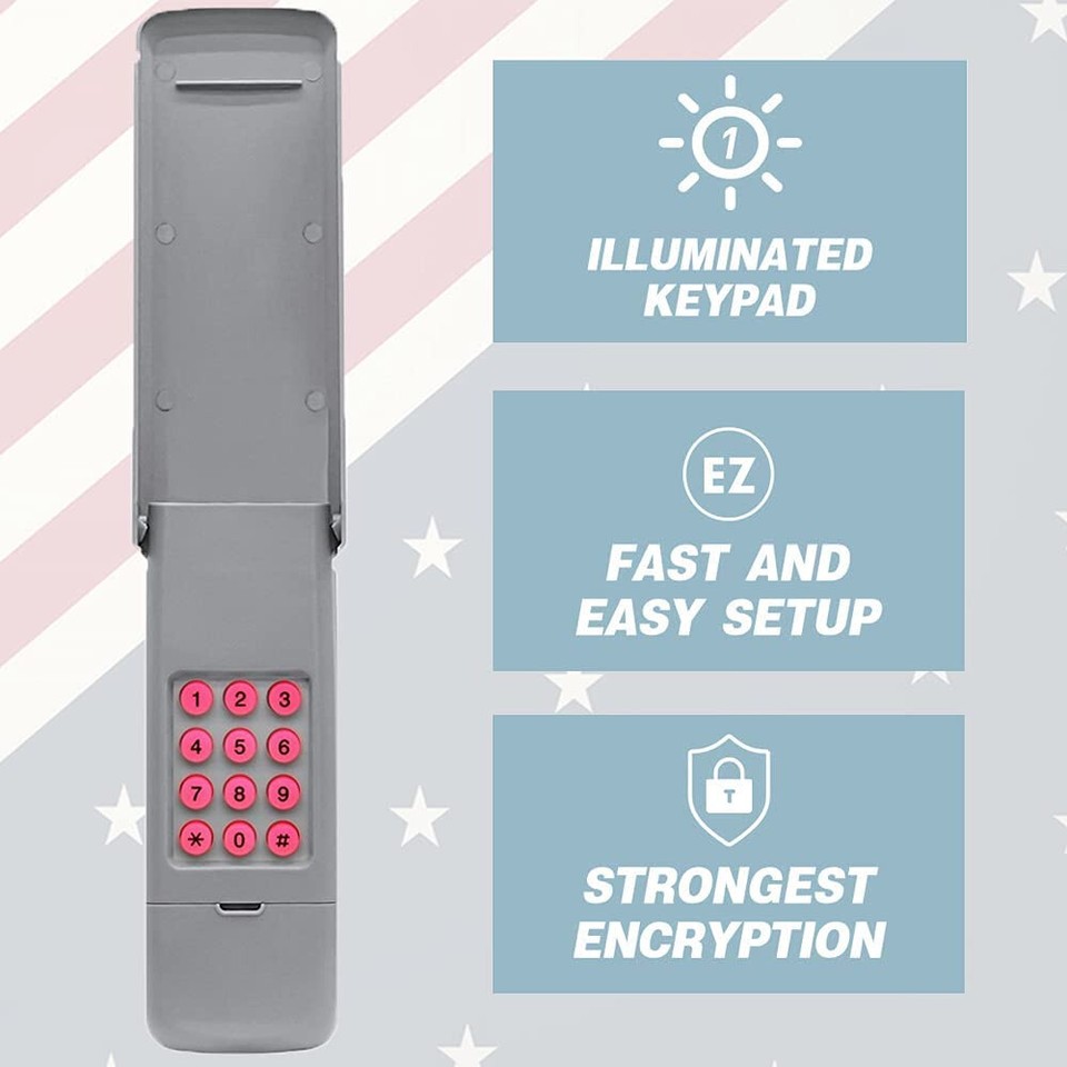 Universal Garage Door Wireless Keypad works with all major brands (Read ...