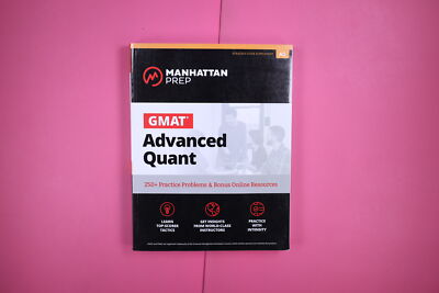 159371 Manhattan Manhattan Prep GMAT ADVANCED QUANT 250+ Practice ...
