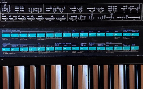 YAMAHA DX7 Synthesizer with Grey Matter E Board Microtonal Mod | eBay