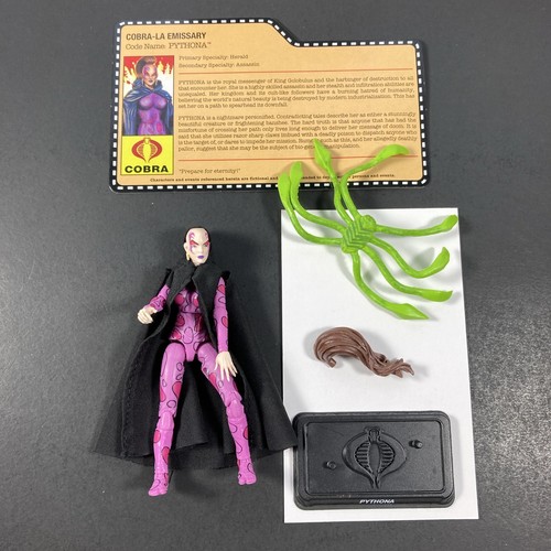2016 PYTHONA v1, G.I. Joe Convention, Complete with File Card | eBay