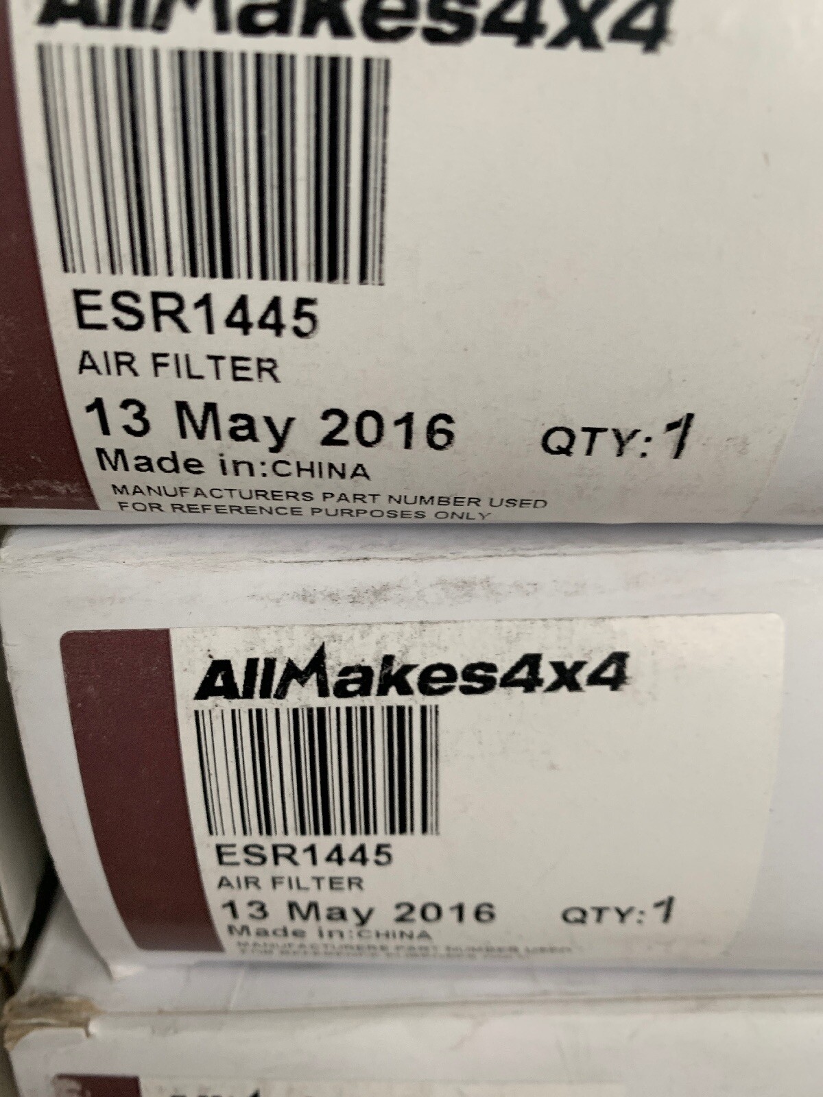 Land Rover Discovery 1 Air Filter 94-99 ESR1445 Allmakes4x4 Lot Of 5 ...