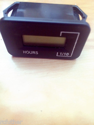 New Universal DIGITAL HOUR METER - Zero Turn Lawn Mower / ZTR / Rider ...