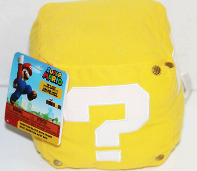 Super Mario Coin Box 5" Plush Toy (w/ Sound FX) SFX Wave 2019 World of ...