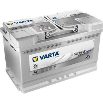 VARTA A6 12V 80Ah 800A AGM Starterbatterie 580901080J382 | eBay