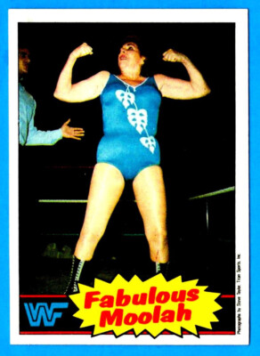 Fabulous Moolah 1985 Topps World Wresting Federation Card # 13 (ex) | eBay