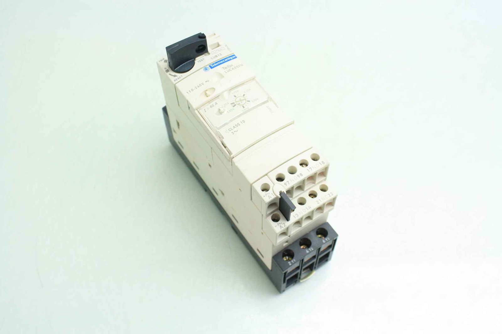 Schneider LUB12 Motor Starter Base 110-240V with LUCA05FU Control Type ...