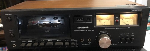 Vintage Panasonic 612 RS-612US Audio Cassette Tape Deck Made in Japan ...