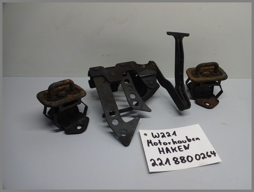 Mercedes Benz MB W221 Motorhaubenschloss Motorhaubenentriegelung ...