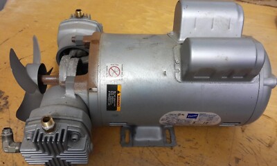 DOERR Electric 2 HP 3 Phase Motor - LR22132 with Gast Compressor | eBay