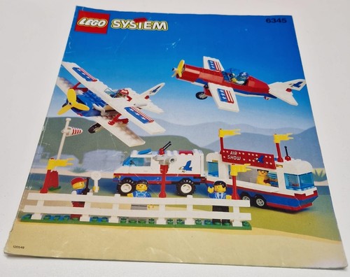 LEGO Bauanleitung 6345 Aerial Acrobats Flugshow Kunstflieger / 1021 ...