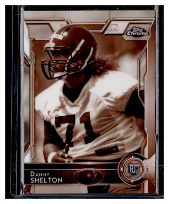2015 Topps Chrome #131 Danny Shelton Sepia Refractor | eBay