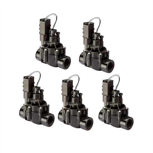 5 Pack Rain Bird 100-DVF 1" Inlet Residential Sprinkler Valve w/Flow ...