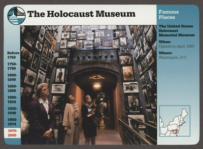 The Holocaust Museum Story of America History Card Famous Places | eBay