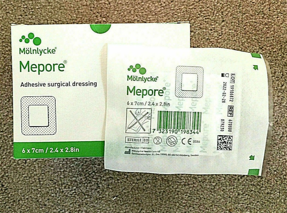 MEPORE SELF-ADHESIVE FIRST AID DRESSING FOR CUTS BURNS WOUNDS PICK SIZE ...