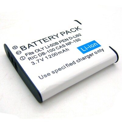 Li-ion Battery Pack For Pentax D-Li92 D-LI92 D-BC92 D-BC106 K-BC92J K ...