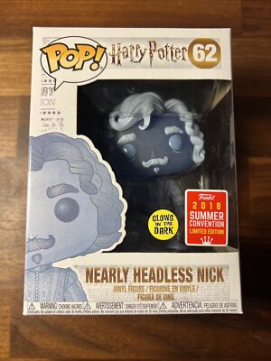 Pop Funko #62 Harry Potter Nearly Headless Nick Summer Convention ...