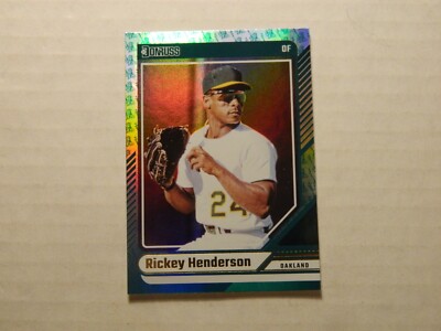 2024 Donruss Statue of Liberty Card of Rickey Henderson - A,s Hall of ...