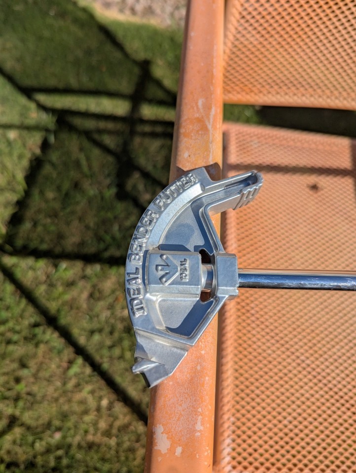 Ideal Bender Putter 33 3/4" Blade Putter Electrical Conduit Bender Golf ...