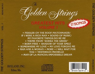 GOLDEN STRINGS - GOLDEN STRINGS' GREATEST HITS, VOL. 1 * NEW CD ...