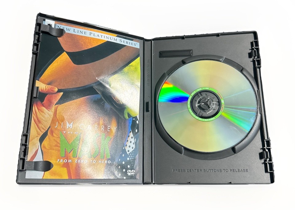 THE MASK FROM ZERO TO HERO WITH JIM CARREY & CAMERON DIAZ SNAPPER CASE ...
