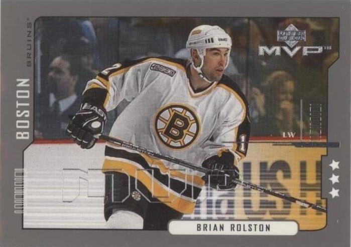 2000-01 Upper Deck MVP - Brian Rolston #14 Third Star for sale online ...