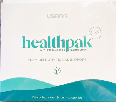 Usana HealthPak Premium Nutritional Support 28am/pm packets Free ship ...