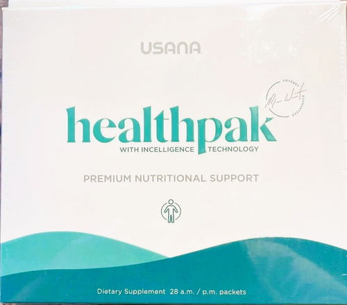 Usana HealthPak Premium Nutritional Support 28am/pm packets Free ship ...