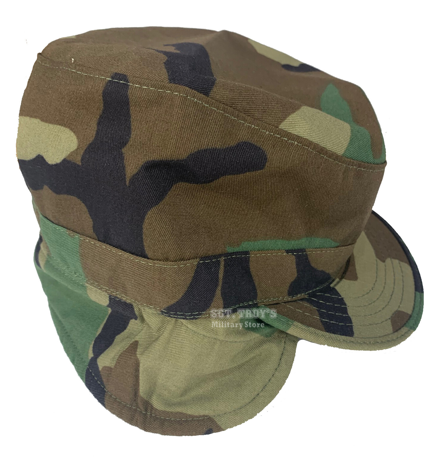 Original Military Cold Weather Combat Patrol Cap with Fold Out Fleece ...