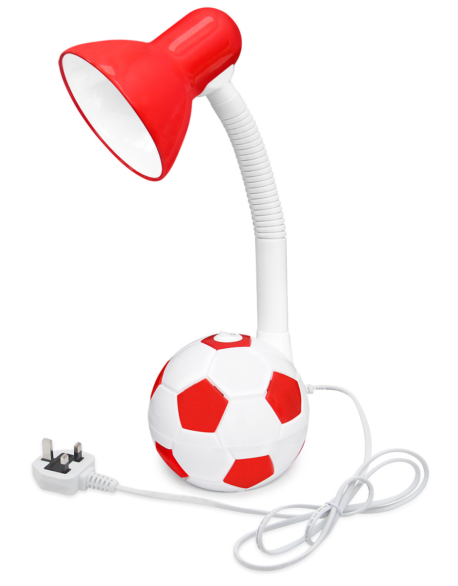 Football Desk Lamp Kids Playroom Bedside Night Light Table Lamp On/Off ...