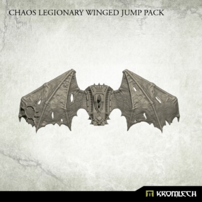 Chaos Marine Aspiring Champion Sorceror Lord Legionary Winged Jump Pack ...