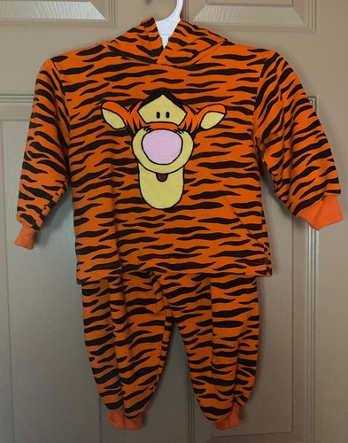 Disney Tigger Hoodie Outfit with Ears on Hood | eBay