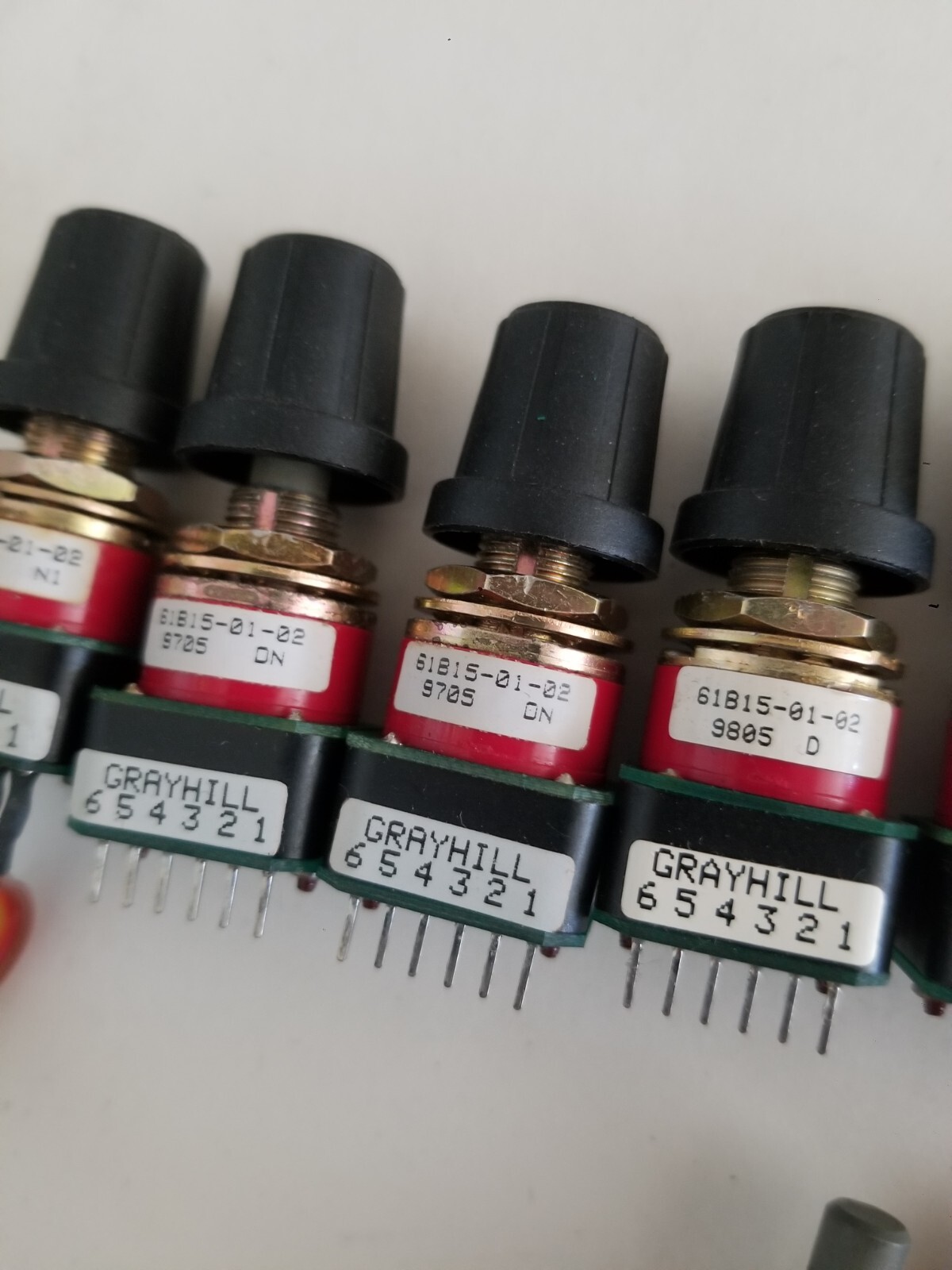 Grayhill 61B15-01-02 Optical Encoder with Push Button Switch | eBay