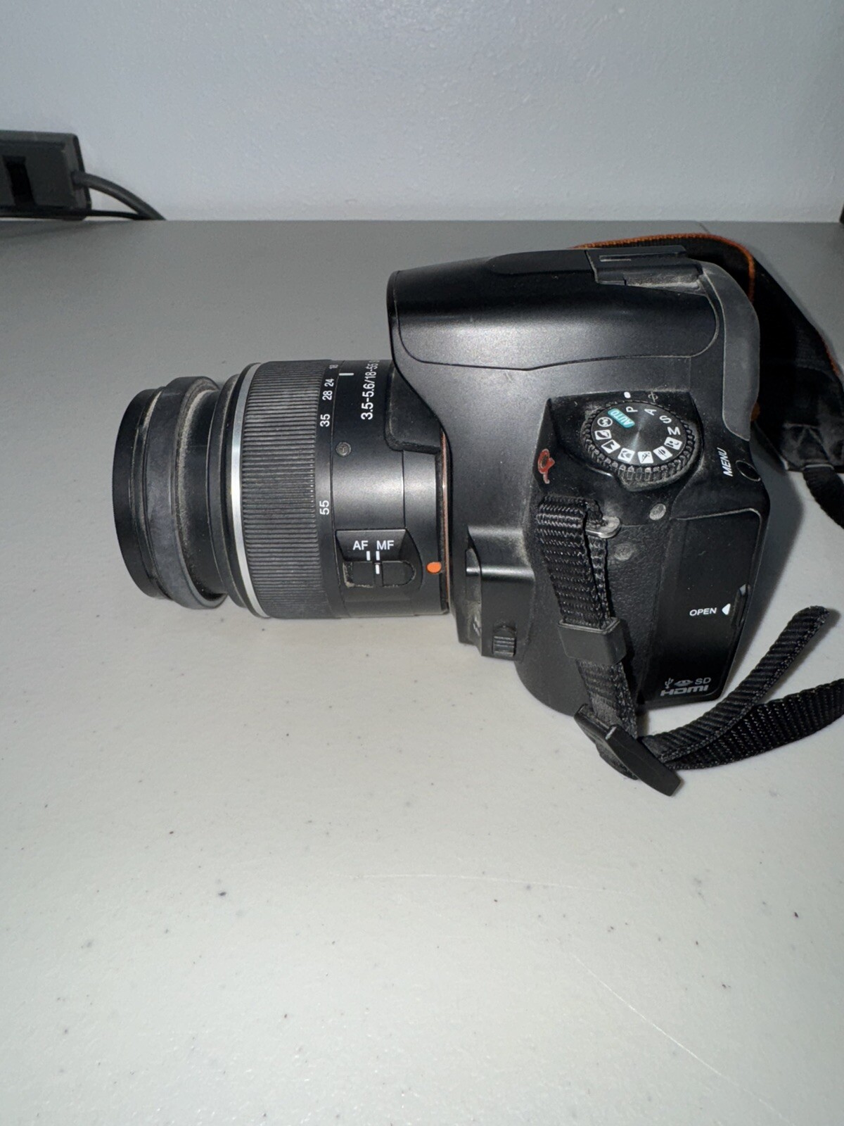 Sony Alpha DSLR-A230 Digital Camera - SAL 1855 lens - W/ battery ...