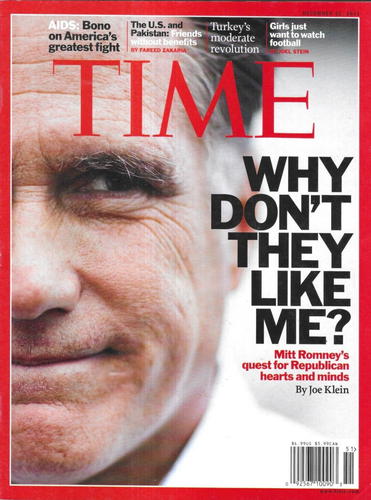 Time Magazine Mitt Romney Penn State National Hockey League Bono Russia ...