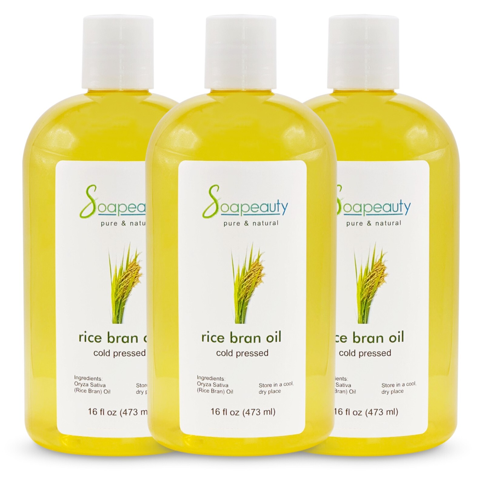 RICE BRAN OIL COLD PRESSED 100% PURE NATURAL 4 OZ TO 7 LBS | eBay