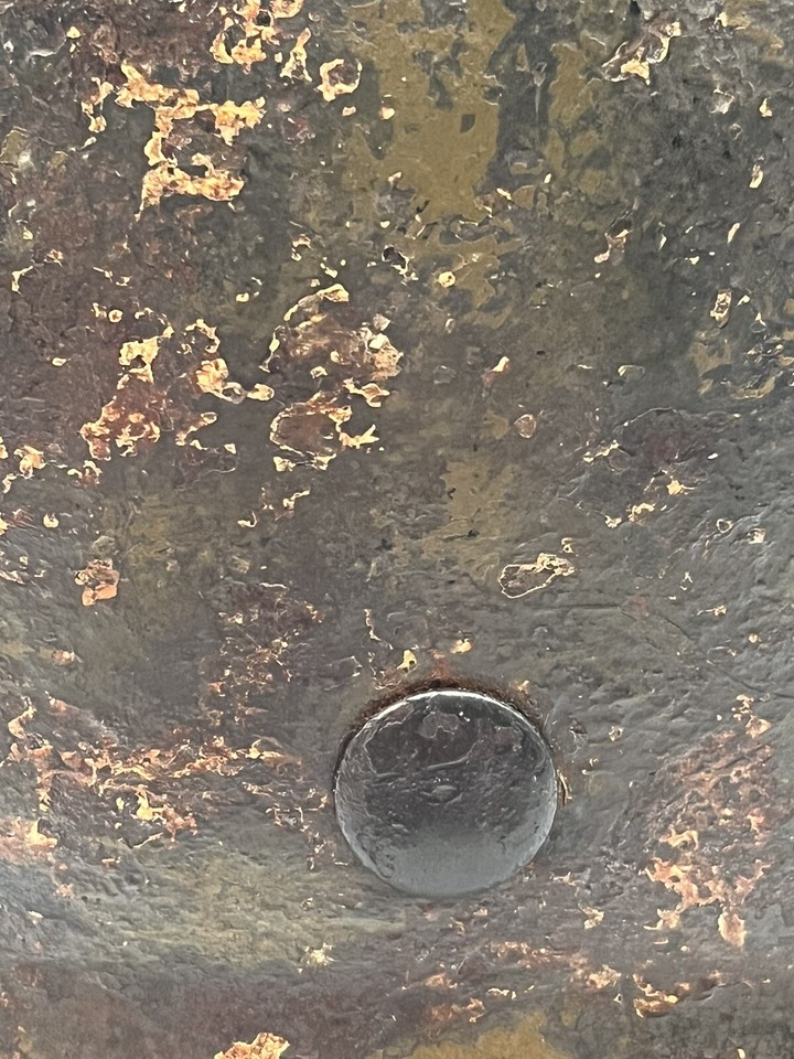 Original ww2 german helmet green yellow italian camo M35 size 64 “one ...