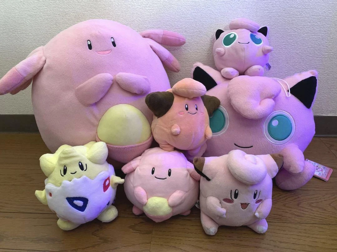 Jigglypuff And Clefairy