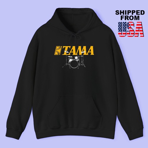 Drums Tama Logo Design New Hoodie Size S - 5XL Hooded | eBay