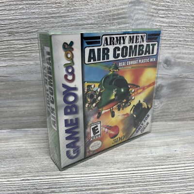 FACTORY SEALED! Army Men: Air Combat Nintendo Game Boy Color GBC ...