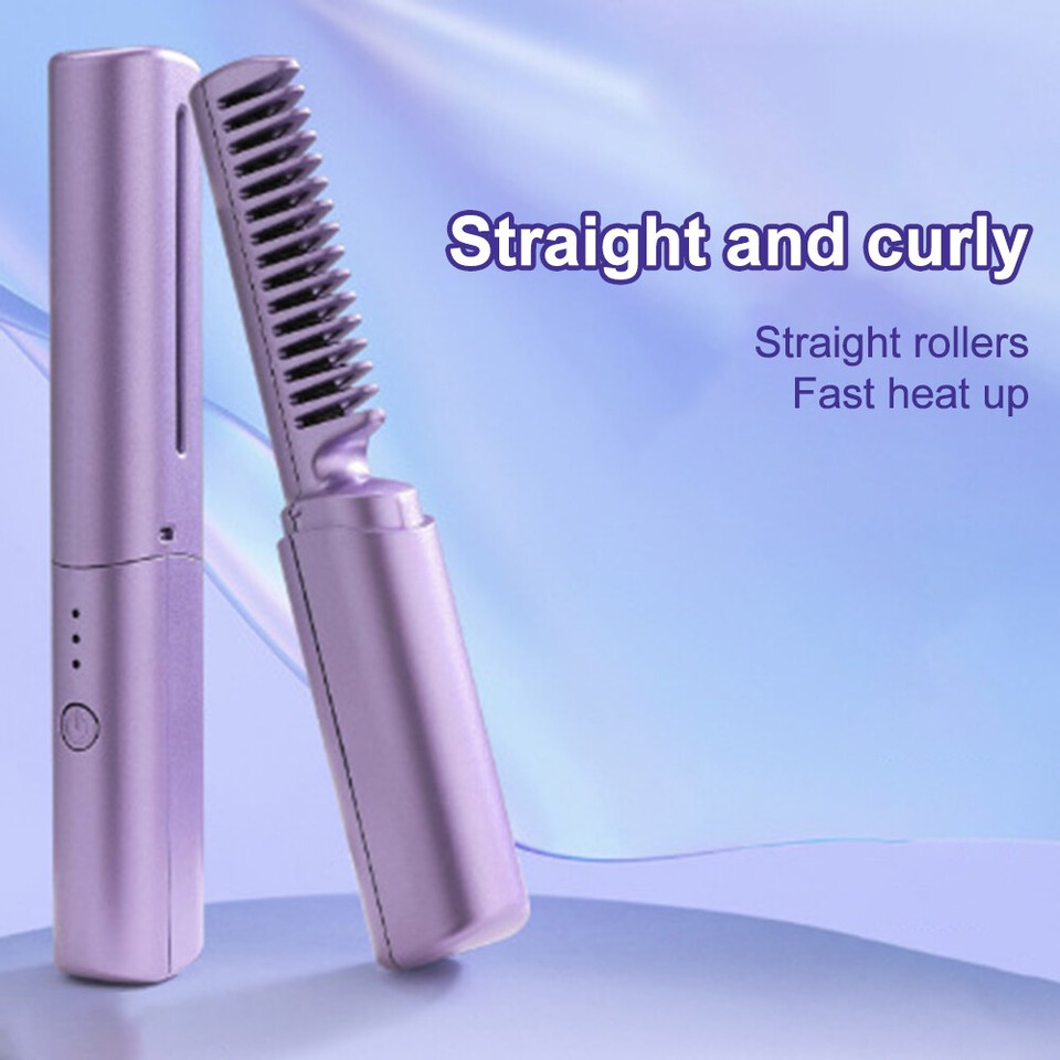 45W 4000mAh Hair Straightener Professional Portable Mini USB ...
