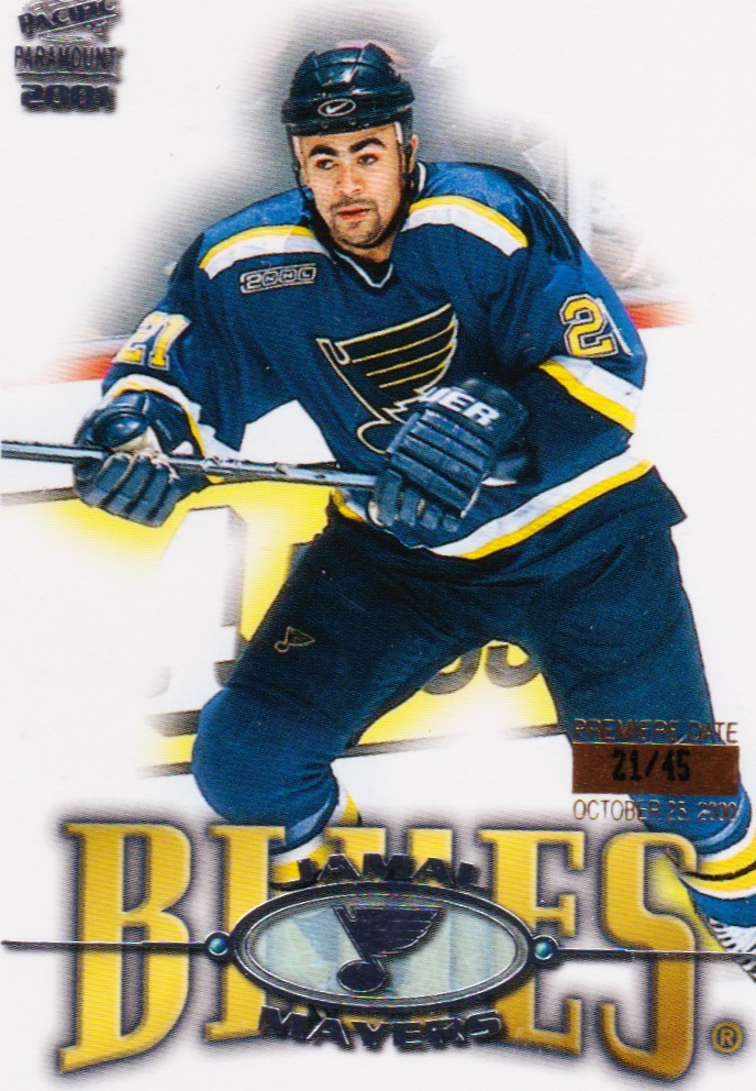 2000 2000-01 PARAMOUNT JAMAL MAYERS PREMIERE DATE /45 207 ST. LOUIS ...