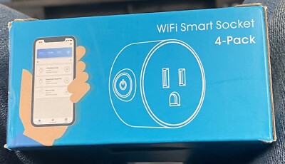 Amysen Smart Plug, Home WiFi Outlet Works with Alexa, Echo, white | eBay