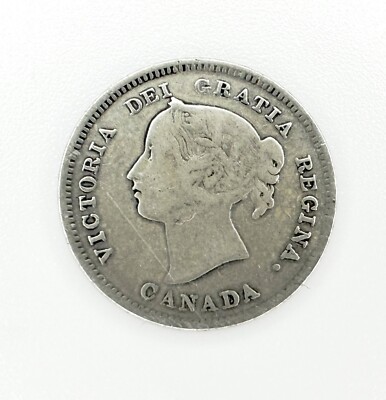 1892 Canada 5 Cents Coin Nice | eBay