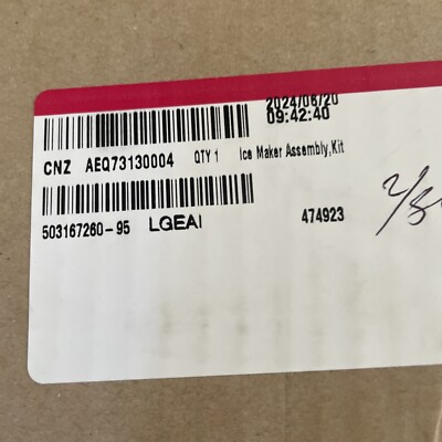 LG REFRIGERATOR ICE MAKER AEQ73130004 | eBay