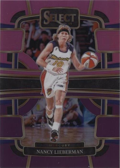 2024 Panini Select WNBA - Concourse Nancy Lieberman-Cline #96 Pink ...