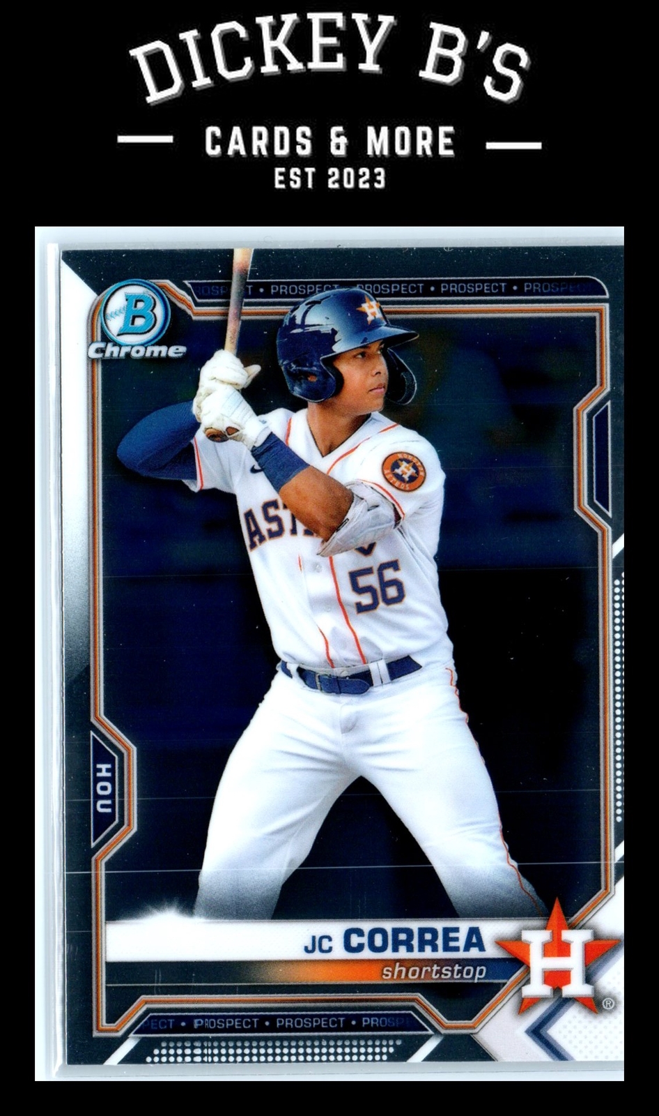 2021 Bowman Draft Chrome #BDC-29 JC Correa Houston Astros | eBay
