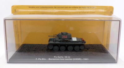 Altaya 1/72 Scale A30420 - Pz.Kpfw.38 (t) Tank Berezina River USSR 1941 ...