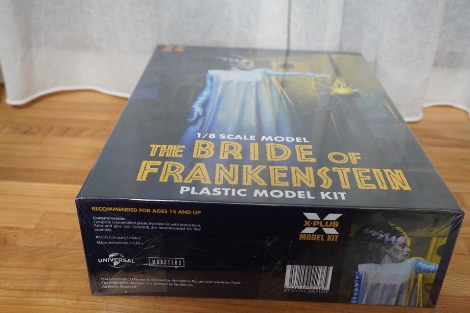 1/8 Scale Bride of Frankenstein Plastic Model Kit Scheduled for ...