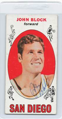 1969/70 Topps #9 John Block Conquistadors EX *DA-OS1046 | eBay